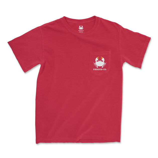 Cajuns Collegiate Crab Tee | Southern Louisiana Inspired Clothing ...